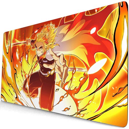 Demon Slayer Mouse pad Anime Mouse pad Large Gaming Keyboard pad Desk ...