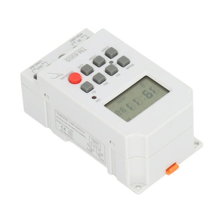 Second Setting Timer Switch, 7 Day Programmable Digital Timing Switch ...