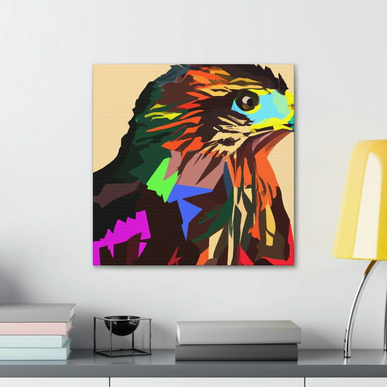 Hawk Painting Abstract