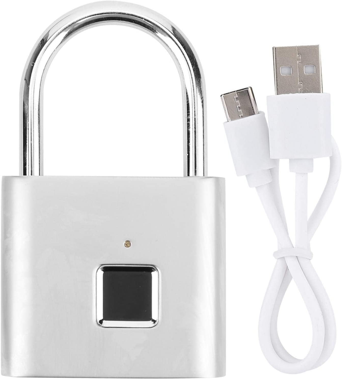 Candado inteligente con huella digital, mini candado electrónico de ...