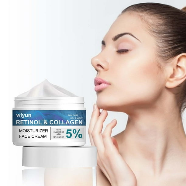 Puntoco Crema facial hidratante y calmante con retinol y vitamina C hialurónica, 30 g | Walmart ...