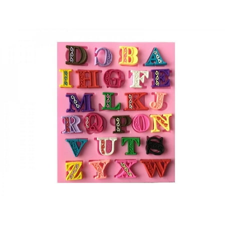 26 Uppercase English Letters Shape Silicone Mold | Walmart Canada