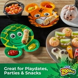Hefty Zoo Pals 7.75 Inch Kids Paper Plates with Animal Designs, Soak ...