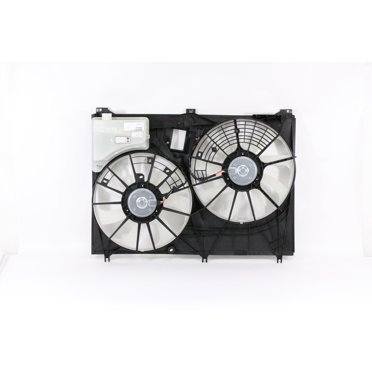 Dual Radiator and Condenser Fan Assembly - Pacific Best Inc. Fit/For ...