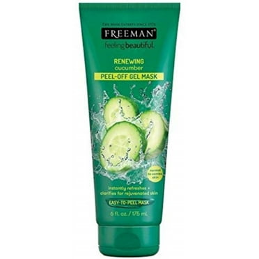 Freeman Feeling Beautiful Peel-Away Clay Mask, Sweet Tea & Lemon 6 oz ...