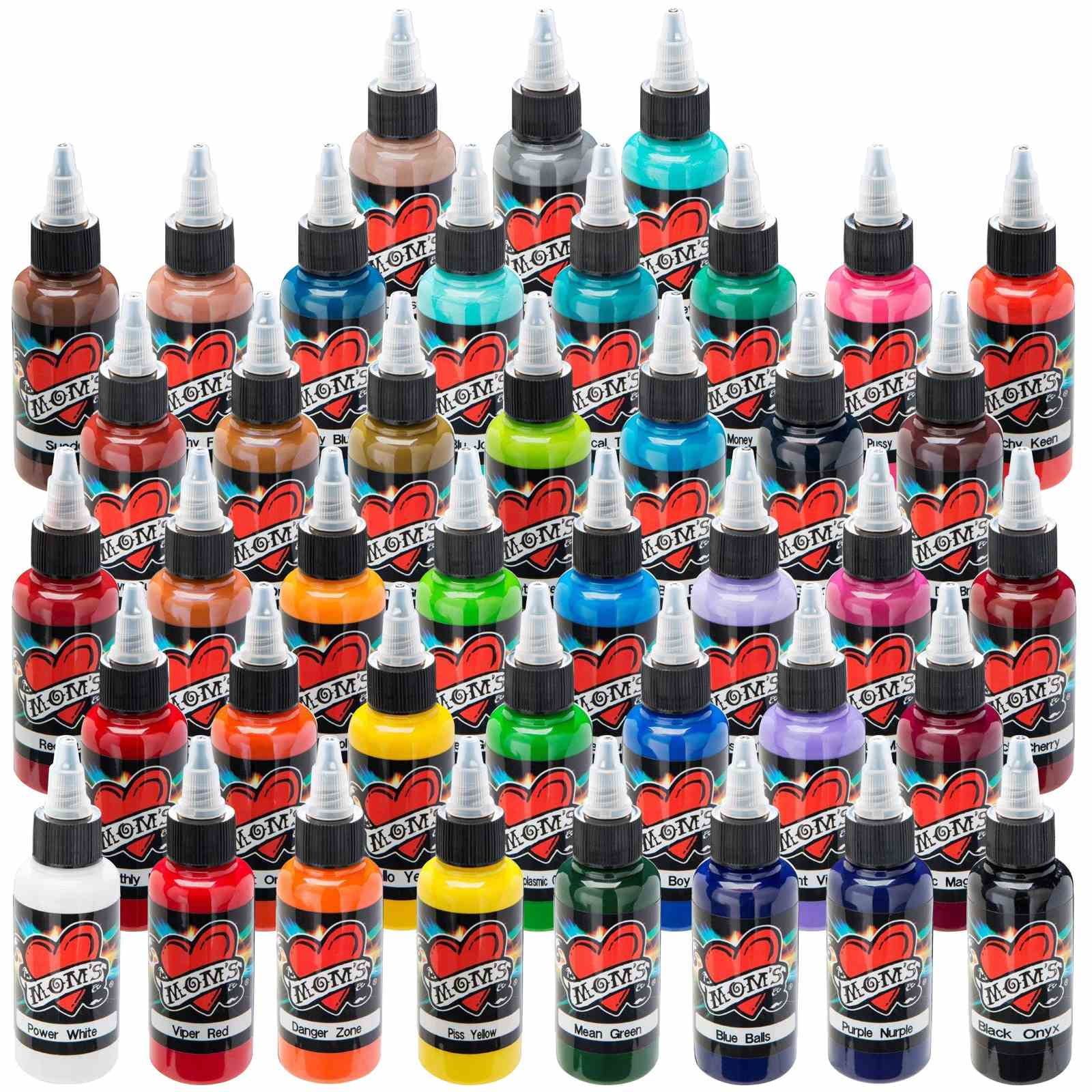 Millennium Moms Tattoo Ink 41 Multicolor Set 1 2 Oz