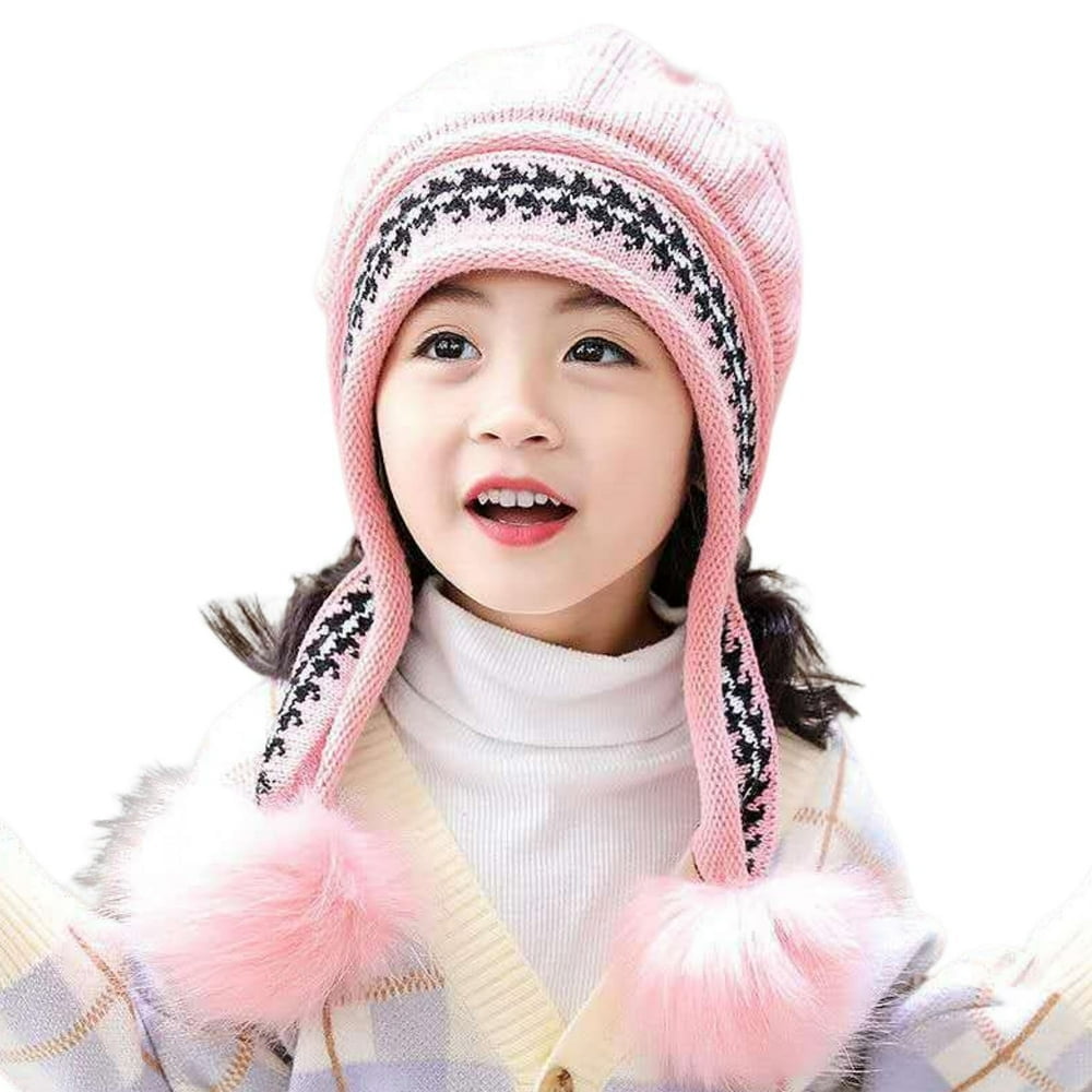 Click here for Generic 3-12 Years Autumn Winter Kids Beanie Hairb... prices