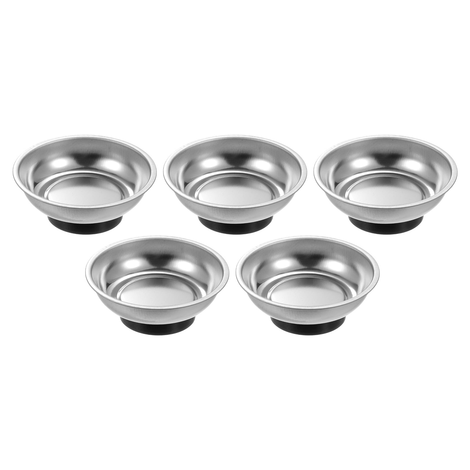 Click here for Uxcell 5pcs Round Magnetic Tray 3 X 1 Stainless St... prices