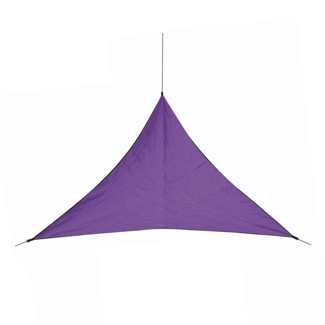 Outdoor Shade Sunscreen Waterproof Triangular UV Sunshine Shade Sail ...