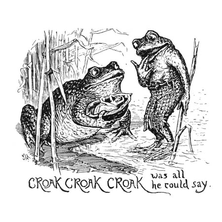 Andersen: Thumbelina. /N'Croak, Croak, Croak Was All He Could Say ...