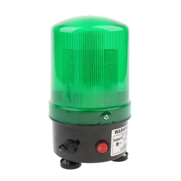 S SERENABLE Rechargeable LED Silent Warning Flashing Beacon Emergency ...