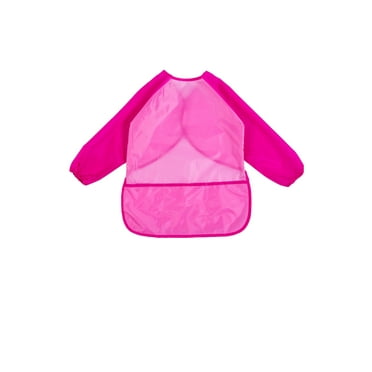Coolmade Yellow, Pink and Blue Toddler and Child Art Smocks (2 Pack ...