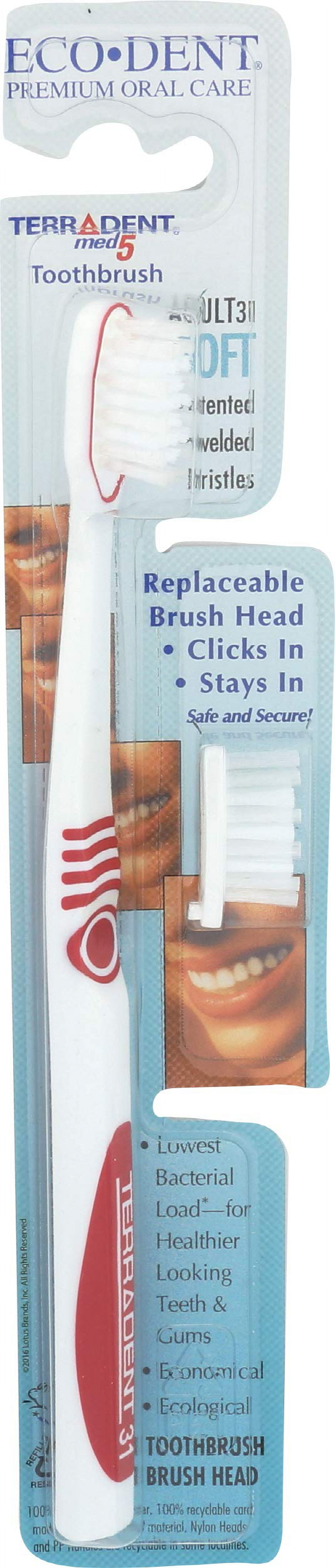 Recambio para cepillos de dientes ECO-DENT Terradent 31 Soft Bristles ...