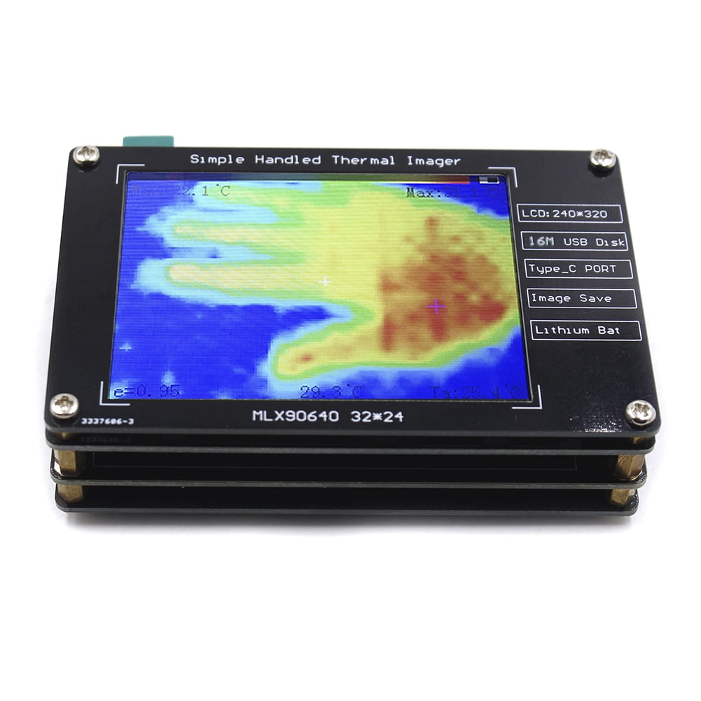 Sensor de medición de temperatura MLX90640 sensores infrarrojos ...