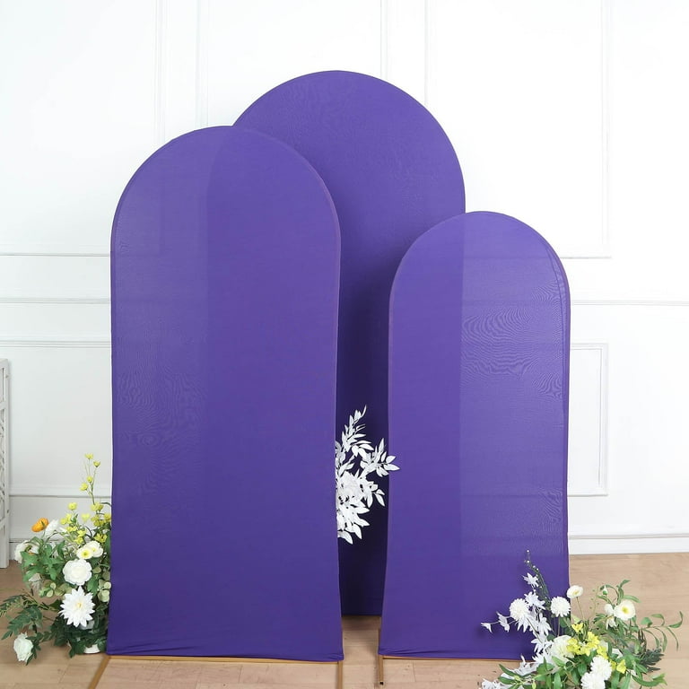 Purple Wedding Backdrop