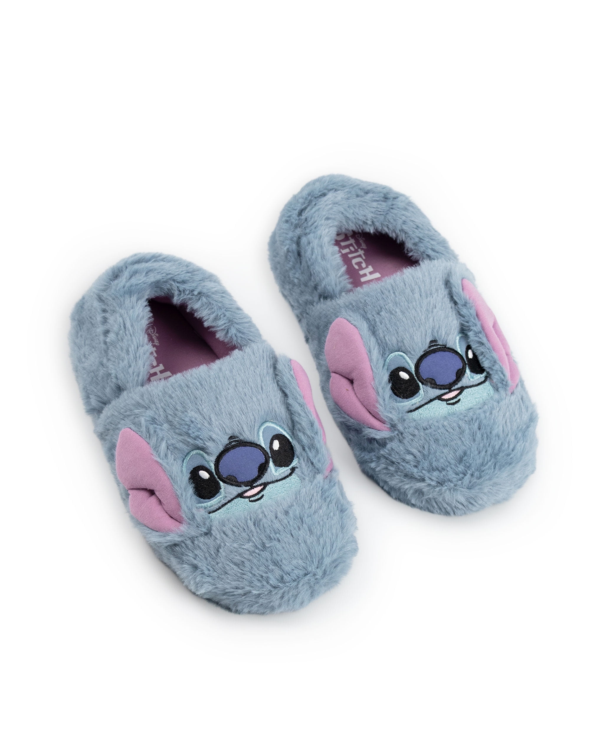 Lilo & Stitch Girls Blue Slip On Loafer Slippers - Walmart.ca