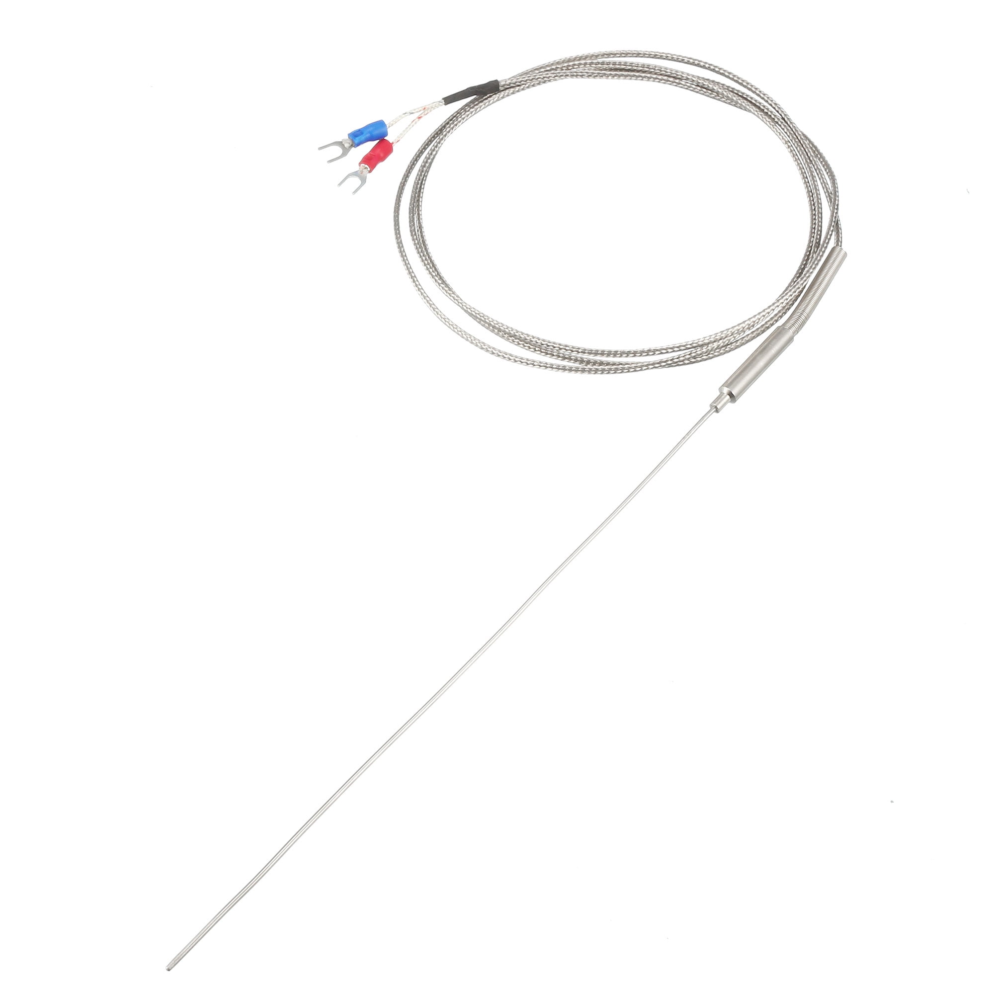 K Type Temperature Sensor Probe 1.5M Cable 1mm x 200mm Probe ...