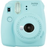 Fujifilm Instax Mini 9 Ice Blue Instant Camera Plus Original Fuji Case ...