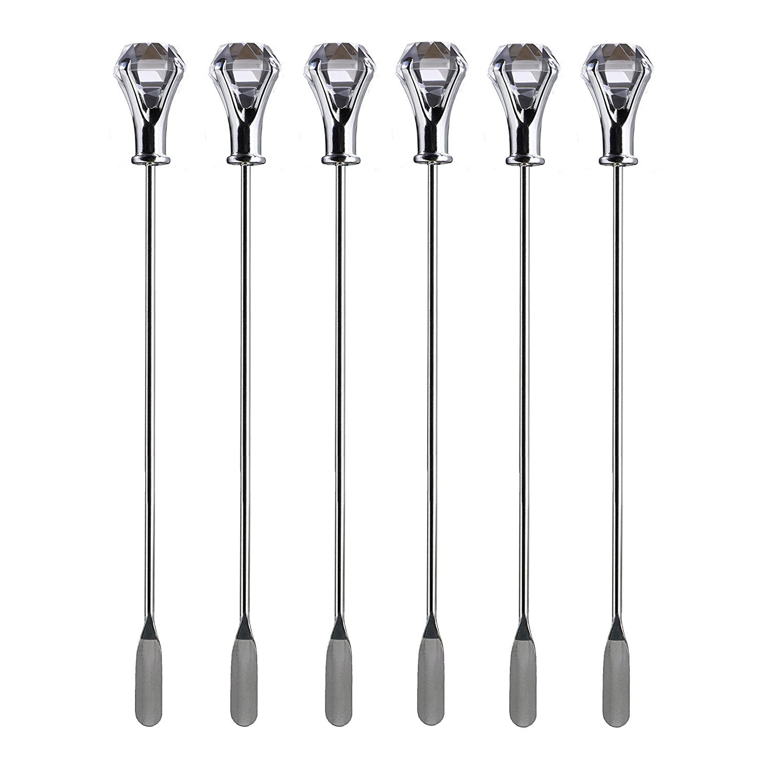 Prodyne DIAMOND-HEAD Swizzle Sticks, Set of 6 - Walmart.com