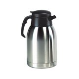 Hormel Stainless Steel Lined Vacuum Carafe, 1.9L, Satin Finish/Black ...
