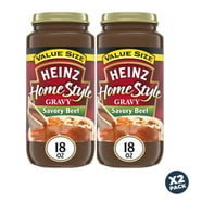 Great Value Homestyle Beef Flavored Gravy, 12 oz Glass Jar - Walmart.com