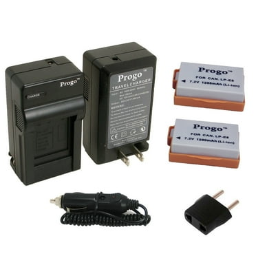 Progo NB-5L Digital Camera Battery Rapid Home & Travel Charger with Car ...