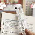 Handheld Paper Clam Clip Dispenser Reusable Clam Clip Dispenser Push ...