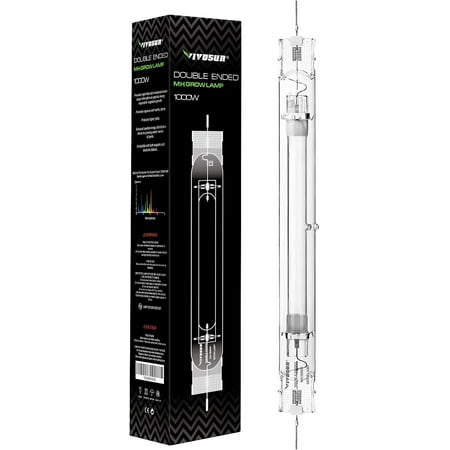 HUACA 1000W Double Ended Metal Halide MH Grow Light Bulb Lamp ...