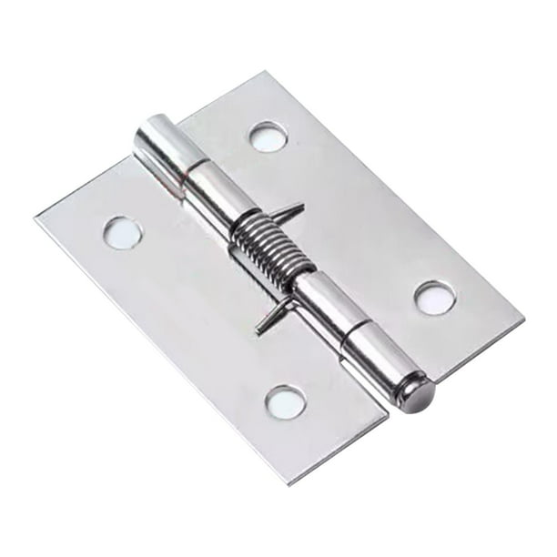 Luzkey 6x Self Closing Spring Door Hinge Spring Loaded Hinge for Garage ...