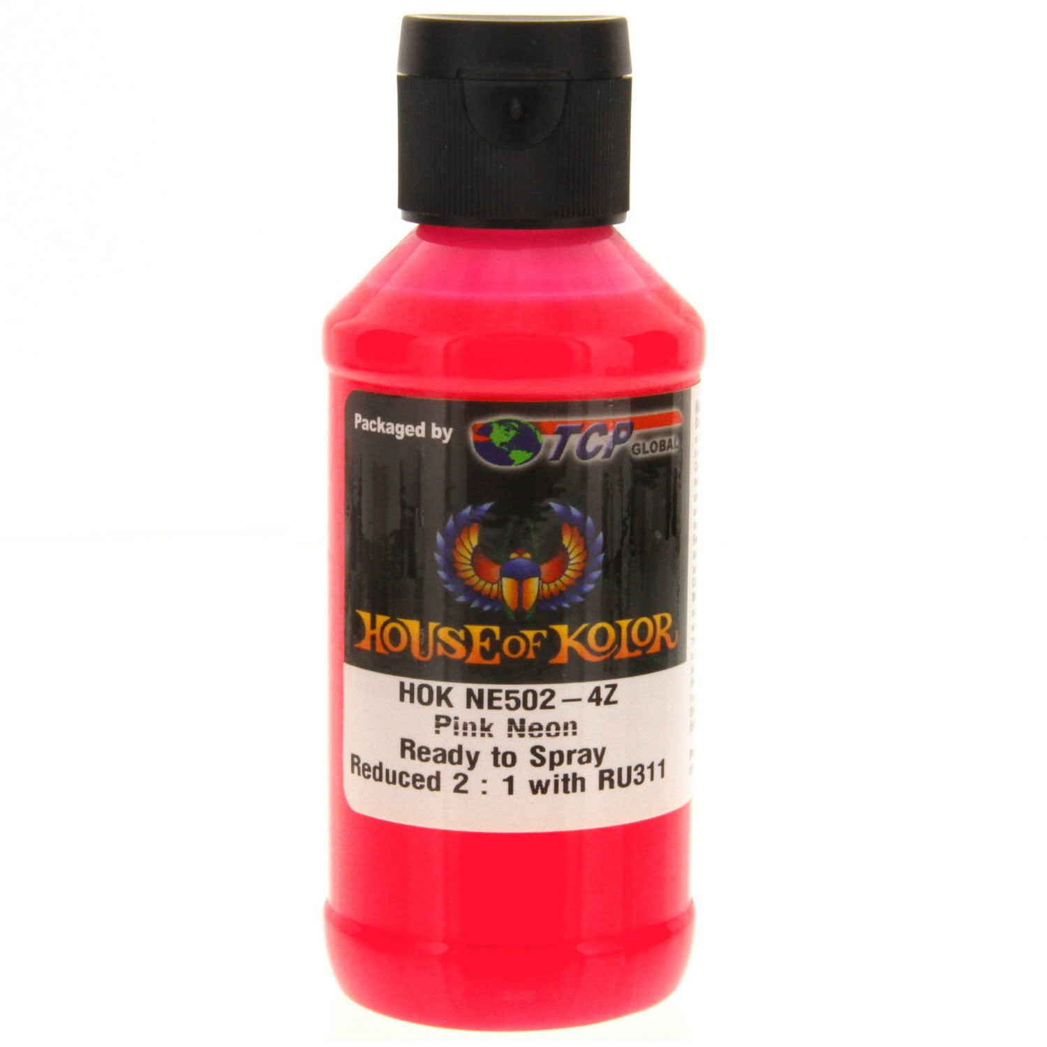 4 oz PINK NEON House of Kolor Shimrin Neon Basecoat Paint NE502 Pre ...