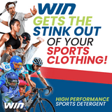 WIN Sports Laundry Detergent - Active Fresh (Blue) 32oz Bottle ...