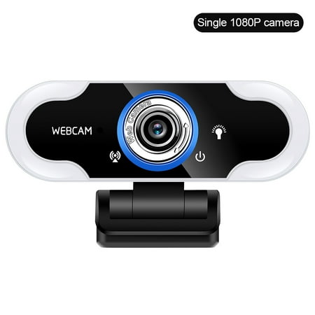 Computer Camera 1080P USB LED Web Computer Camera; USB Web Camera White ...