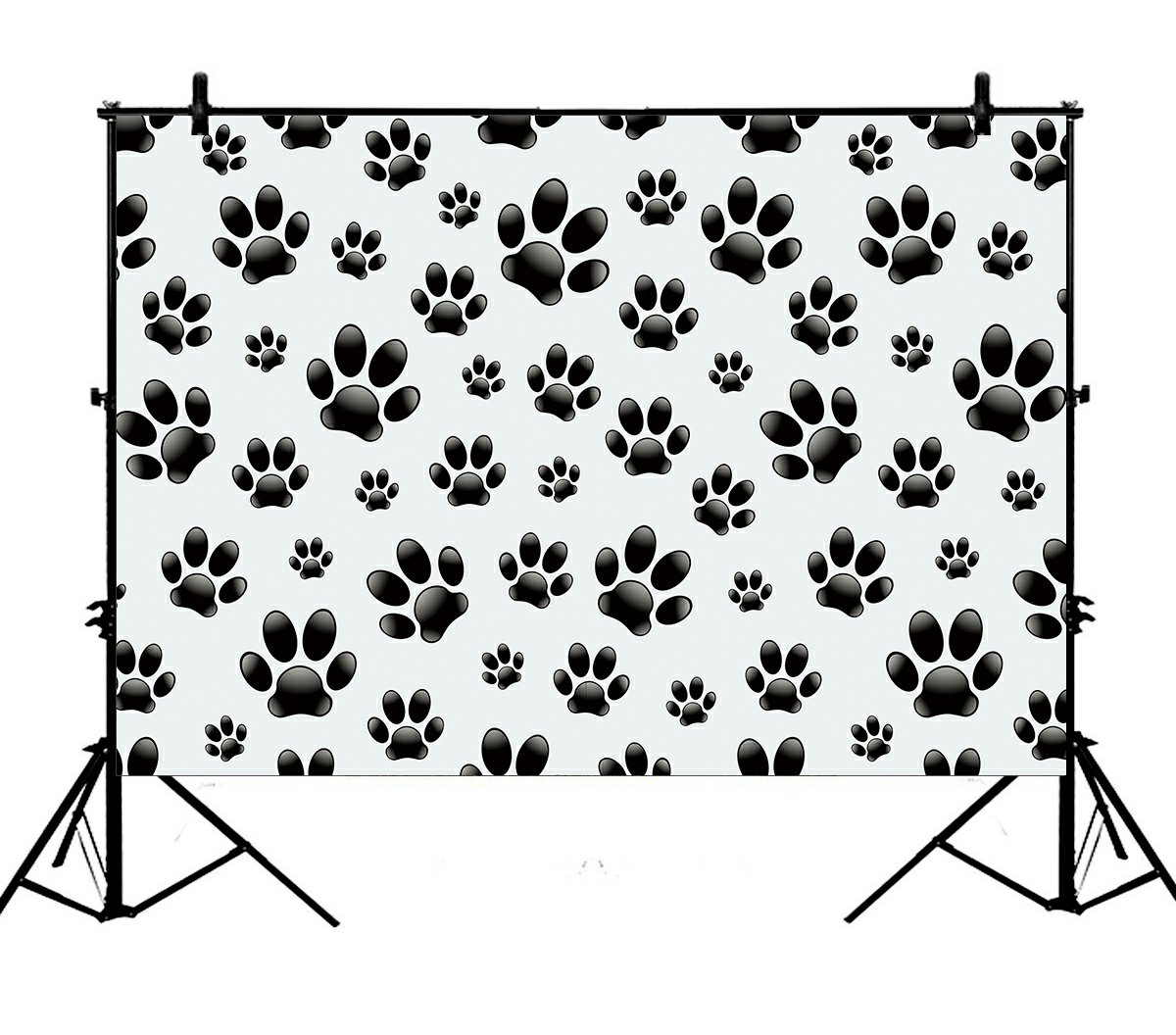PHFZK 7x5ft Animal Footprints Backdrops, Dog Paws Photography Backdrops ...