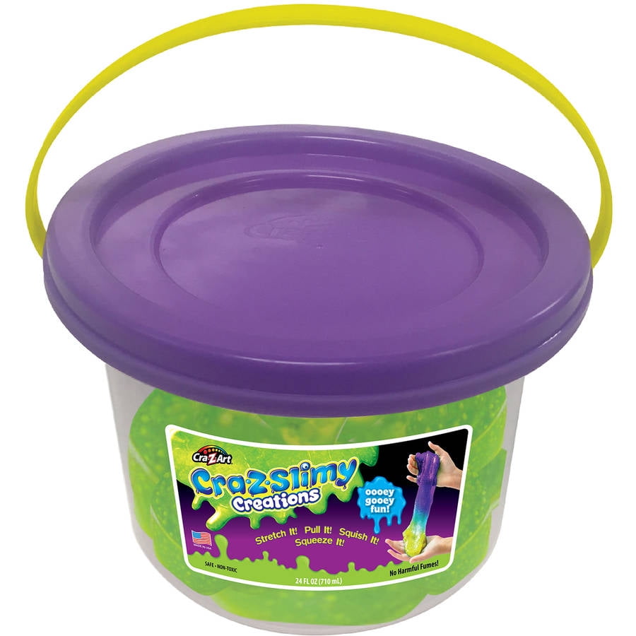 Cra-Z-Art Premade Slime Bucket 24oz - Walmart.com - Walmart.com