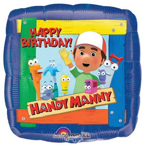 Handy Manny 'Happy Birthday' Foil Mylar Balloon (1ct) - Walmart.com