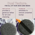 Cleanlogic Exfoliating Body Scrubber, Charcoal-Infused Dual-Texture ...