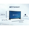 "Emerson Smart HD LED TV 24"" Class, Compatible Small Flat Screen with ...