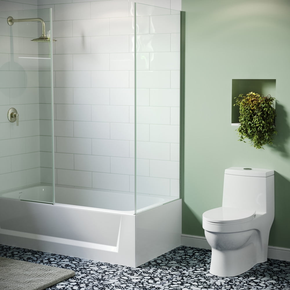 Virage One Piece Elongated ﻿Toilet with Touchless Retrofit Dual Flush 1 ...