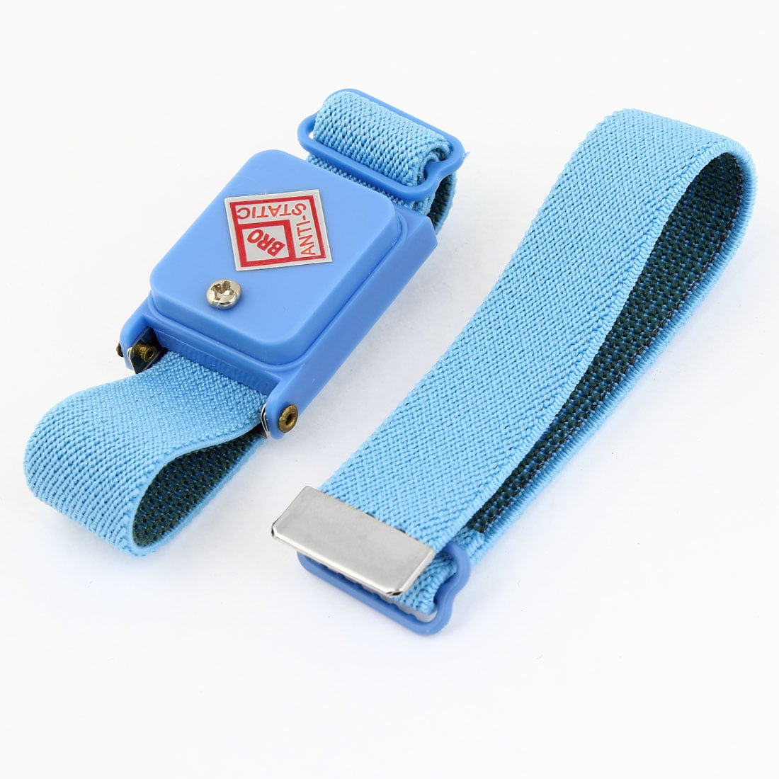 Unique Bargains Blue Cordless Stretchy Wristband Anti-static Wrist ... Unique Bargains Blue Cordless Stretchy Wristband Anti-static Wrist ...