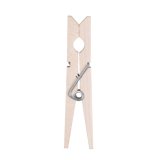 Mainstays Wooden Dry Laundry Clothespins, 100 Count, Natural, 72mm ...