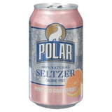 Polar Sparkling Sugar-Free Ruby Red Grapefruit Seltzer Water, 12 fl oz ...