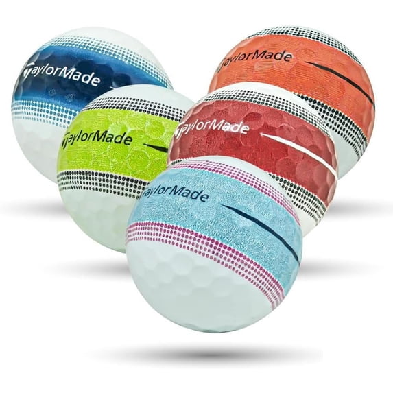 Pre-Owned TaylorMade Tour Response MX Stripe 12ct Golf Balls - Walmart.com