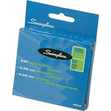 Swingline S.F. 13 Heavy-Duty Staples, 0.25" Leg, 0.5" Crown, Steel ...