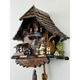 River City Clocks One Day Musical Beer Drinker Cuckoo Clock with Moving ...