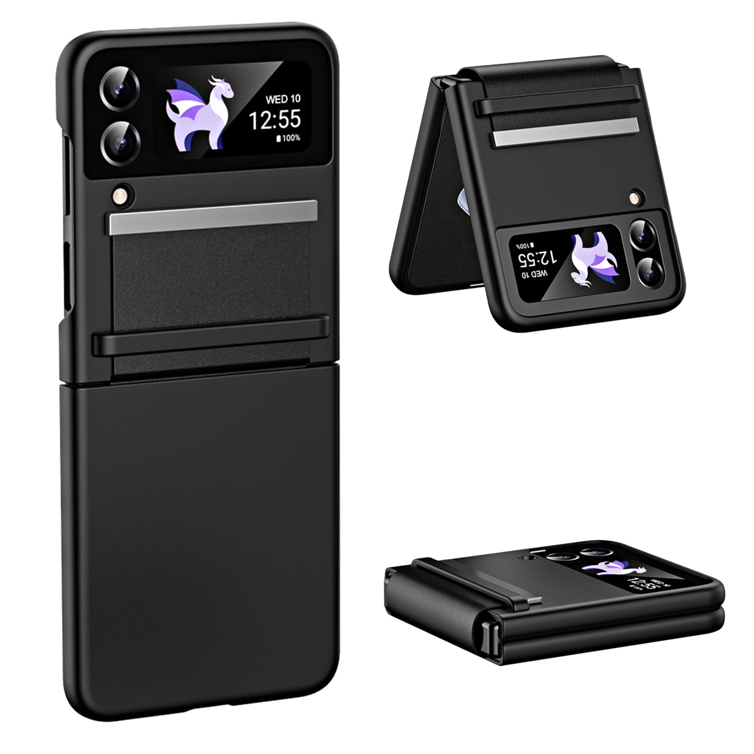 Allytech for Galaxy Z Flip 3 Case with Hinge Protection, Ultra Thin ...