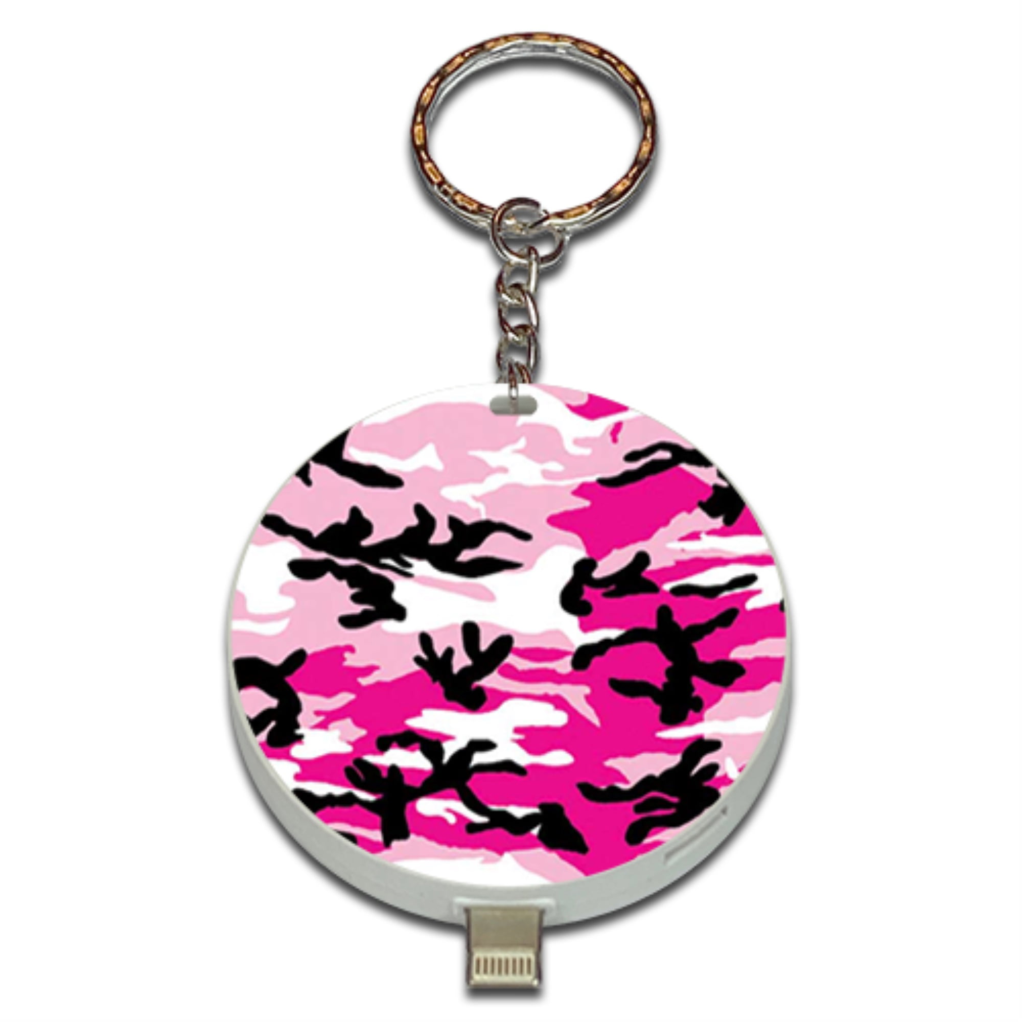Pink Camo Charger Power Bank Key-Chain - Walmart.com
