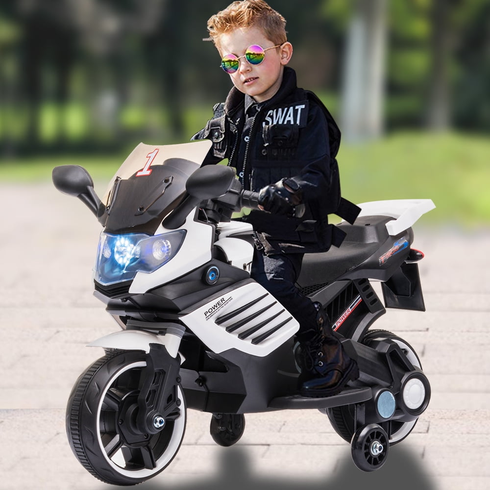 Electric Motorcycle for Kids, YOFE 6V Ride on Motorcycle, Battery ...