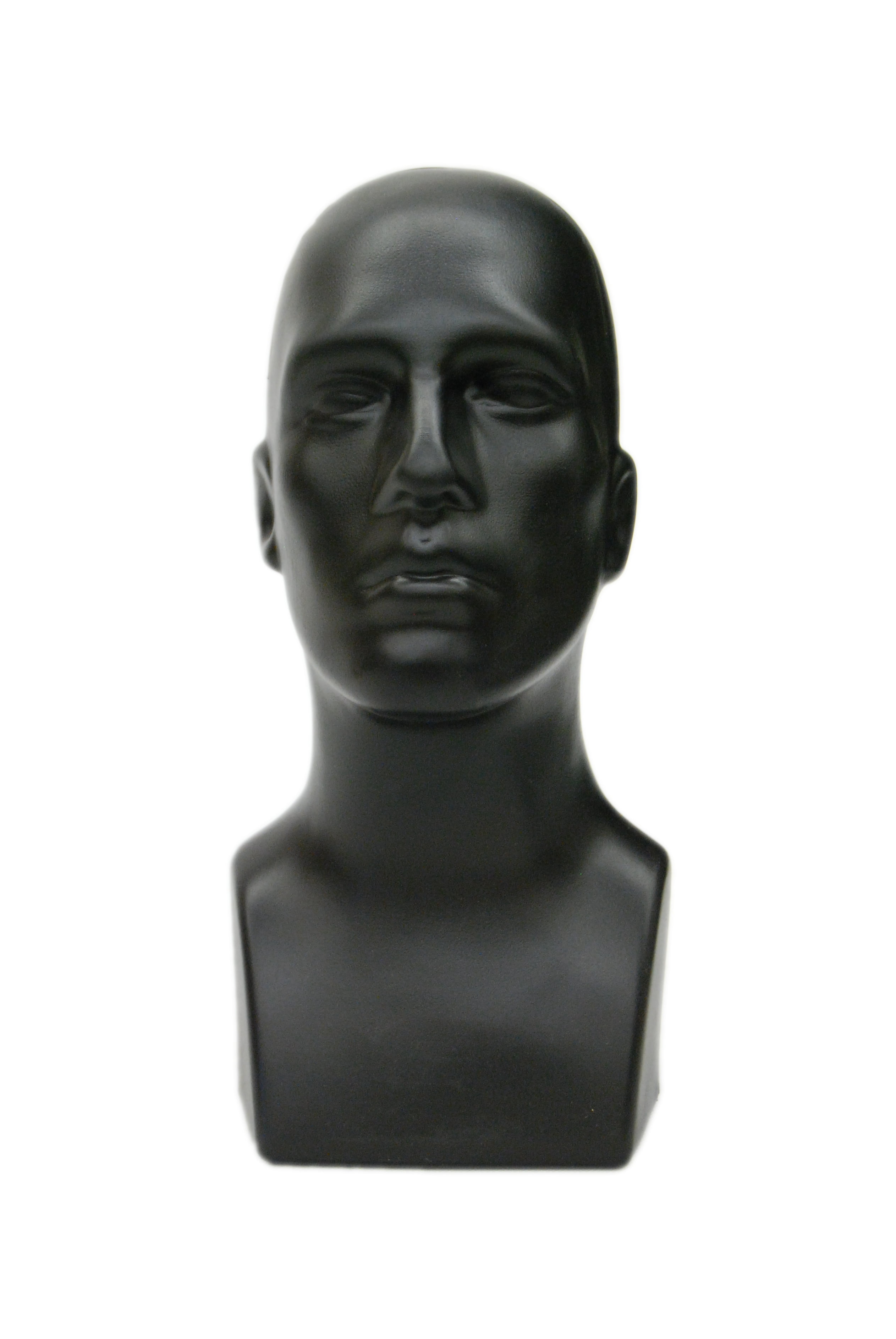Light weight Male mannequin head abstract style #PS-M-BK - Walmart.com