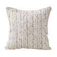 Decorative Pillow Cover with Hidden Zipper, Soft Breathable Textured ...