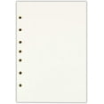 A5 6-Ring Binder/Planner Refill Paper for Filofax, 6 Hole, 45 Sheets ...